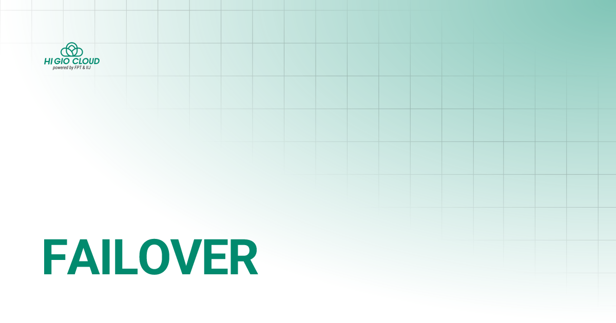 FAILOVER | HI GIO User Guide
